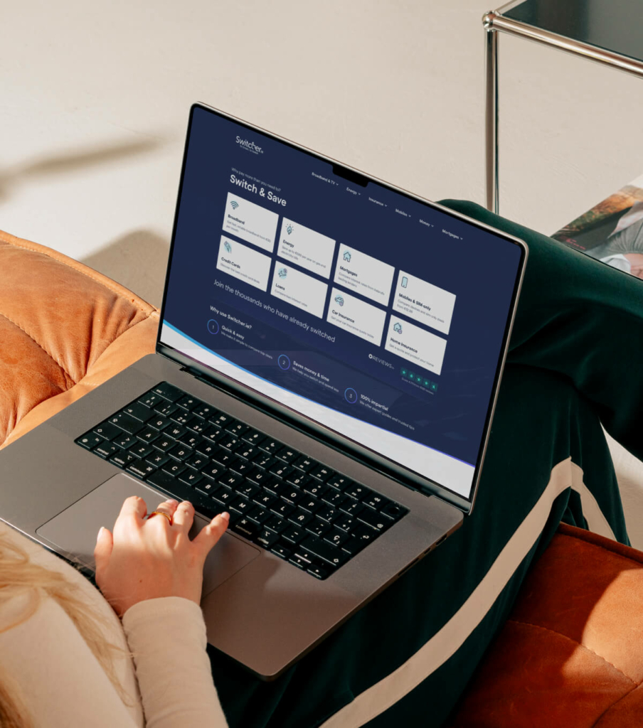 Switcher.ie - Web development for comparison services