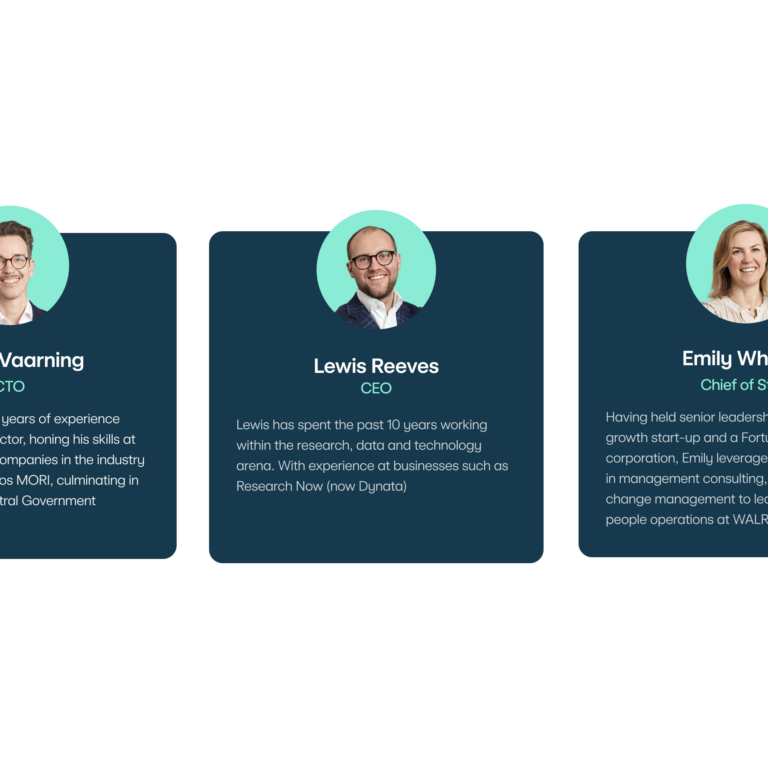 Walr - Web design & development for a rebrand